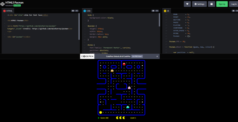 いすみ市 プログラミング教室、本格的プログラミング言語「JavaScript」でパックマン・ゲーム制作にチャレンジ！ブロックプログラミングのステップアップをサポートします。 | いすみ市 ...